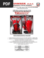 Prueba Hidrostática en Extintores | PDF | Supresión de incendios ...