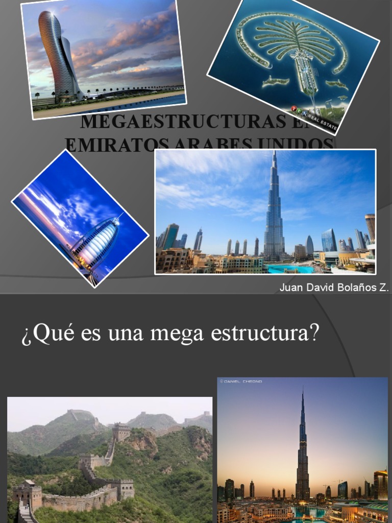 Megaestructuras en Emiratos Arabes Unidos | PDF