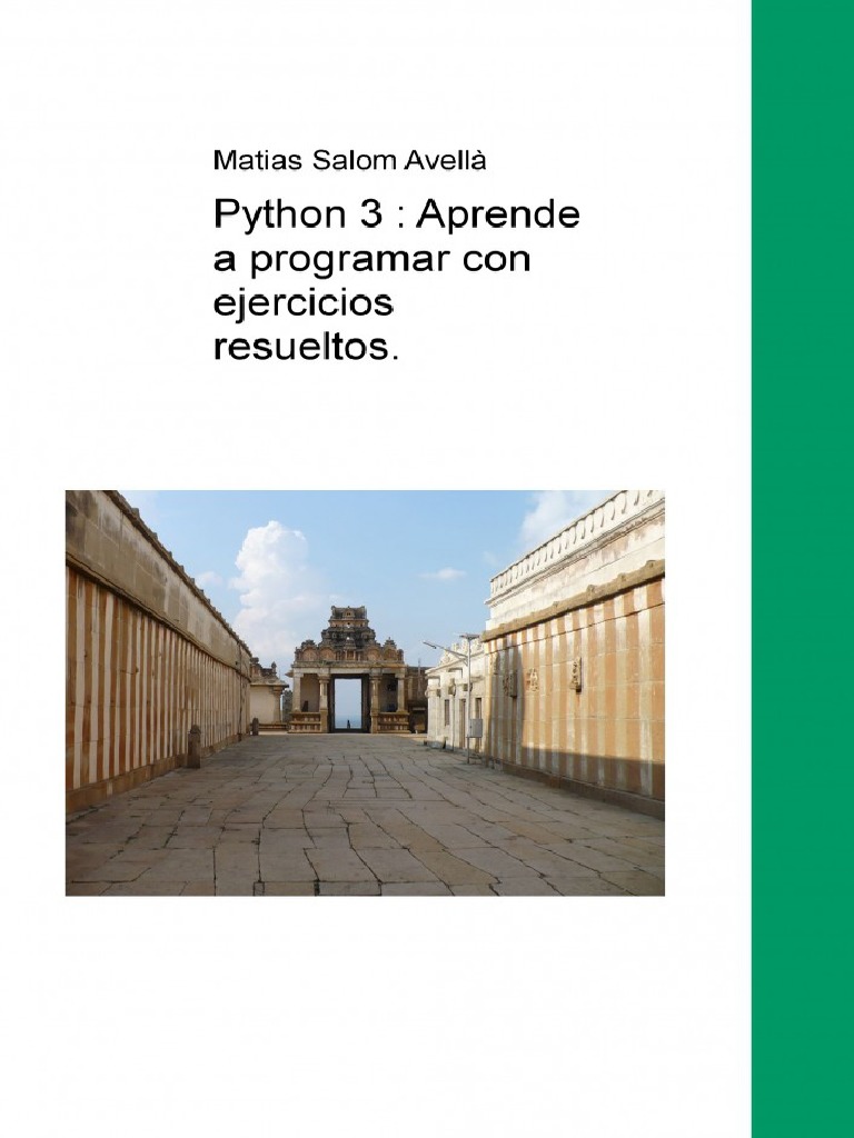 Ebook en PDF Python 3 Aprende A Programar Con Ejercicios Resueltos PDF ...