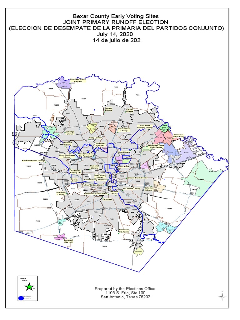 Voting Sites by Map | PDF