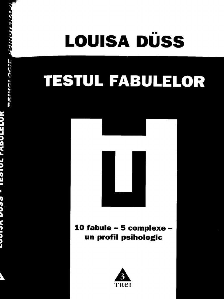 Louisa Duss Testul Fabulelor PDF | PDF