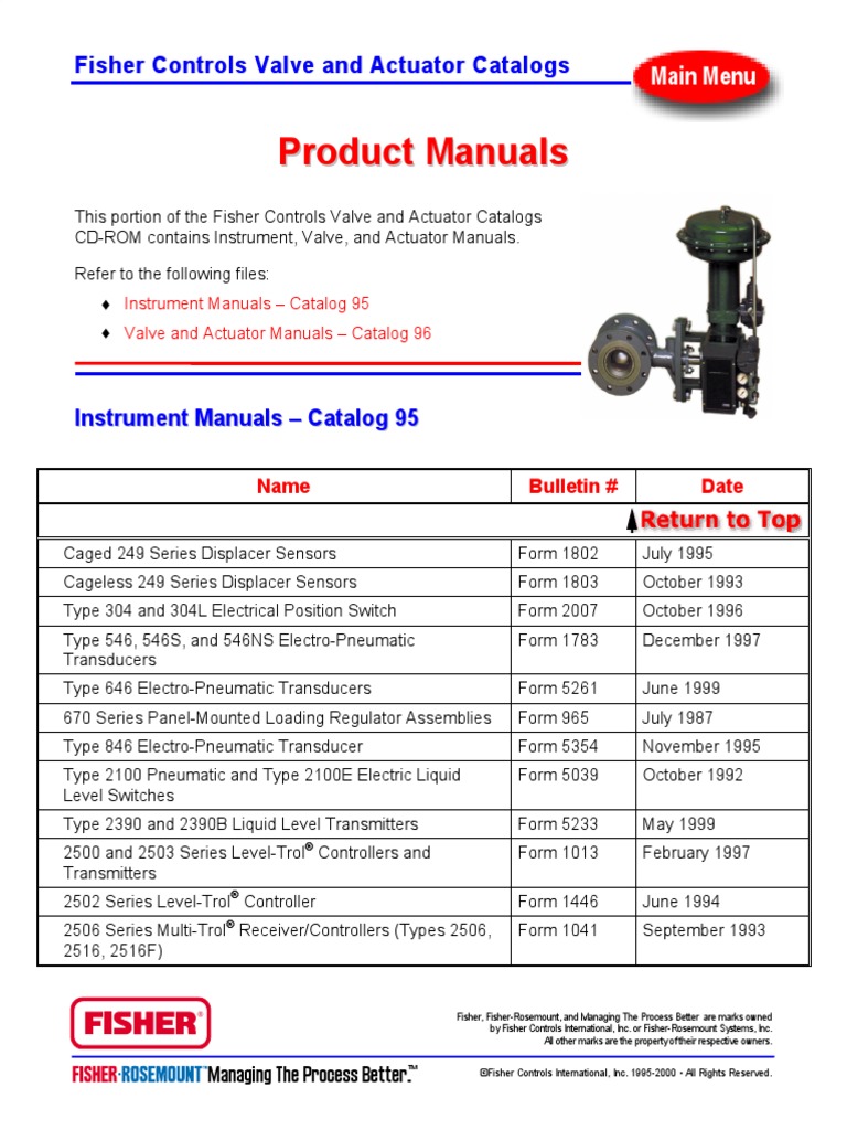 Manuals | PDF | Actuator | Valve