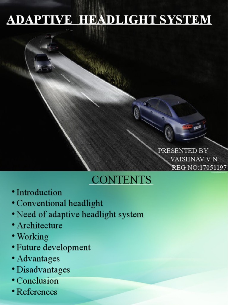 Adaptive Headlight System | PDF | Headlamp | Electric Motor
