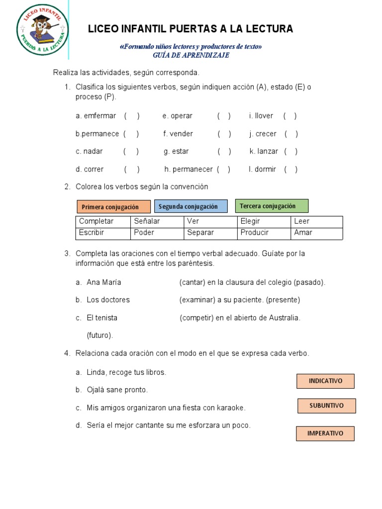 Guia de Los Verbos | PDF