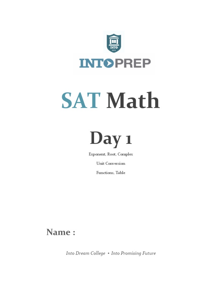 SAT Math Prep for College-Bound Students | PDF | Quadratic Equation ...