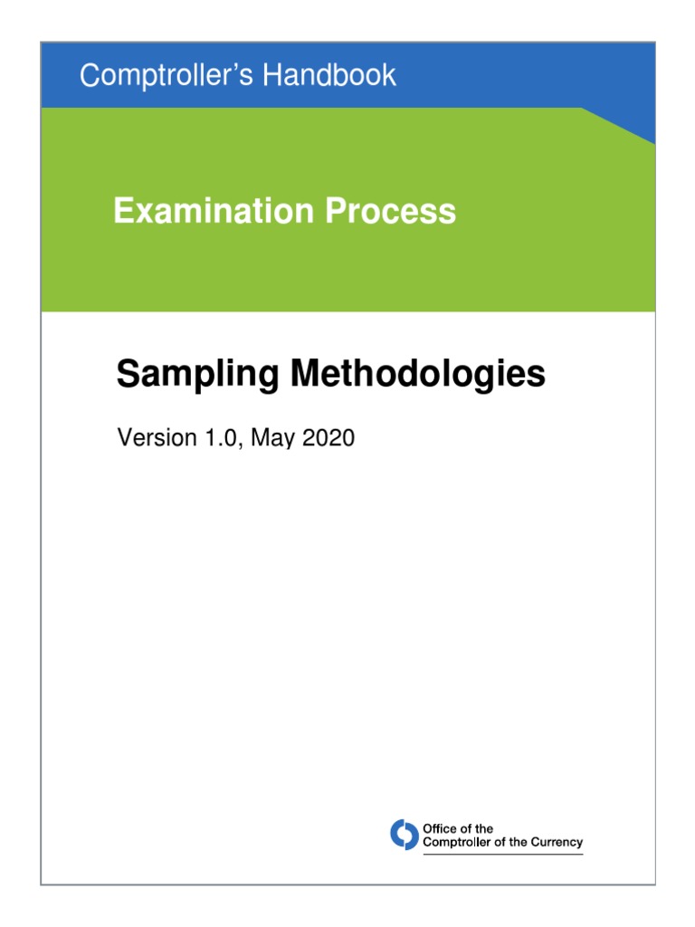 Pub CH Sampling Methodologies | Download Free PDF | Sampling (Statistics) | Confidence Interval