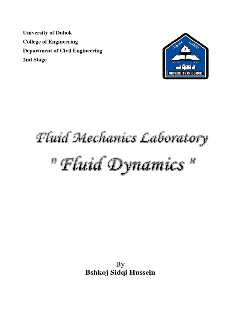 Fluid Mechanics: Sluice Gate Study | PDF | Fluid Dynamics | Flow ...