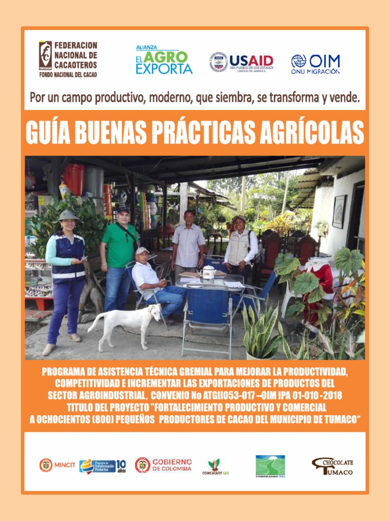 Cartilla Buenas Practicas Agricolas PDF | PDF