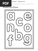 Lembaran Kerja Bunga Raya | PDF