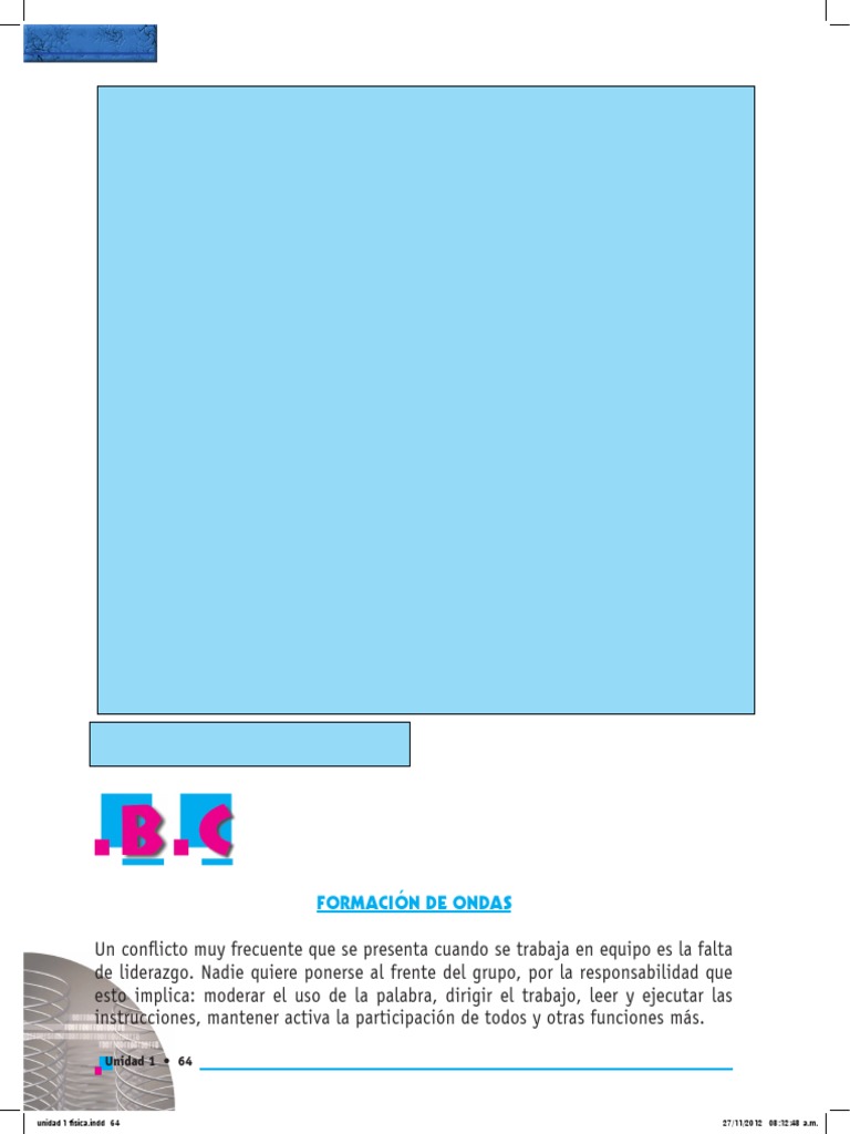 Fisica-Once-Guia-4-Unidad-1 Ondas | PDF | Olas | Frecuencia Fisica-Once-Guia-4-Unidad-1 Ondas | PDF | Olas | Frecuencia
