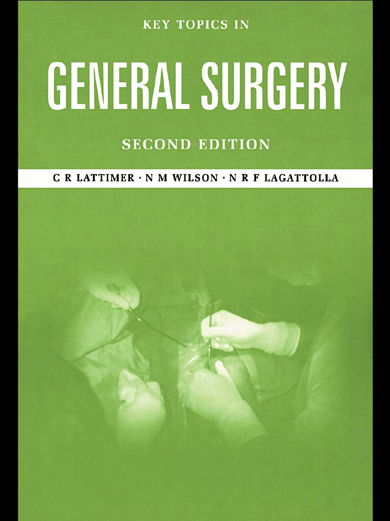 Key Topics in General Surgery | PDF | Ovarian Cancer | Medical Specialties