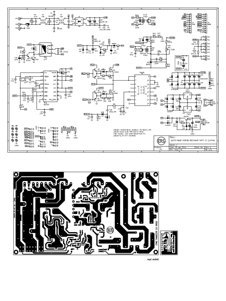 Title:: Designer: Date: 28 Apr 2014 Rev: Size: A4 Id: 1/1 File: Smps - SCH Sheet | PDF