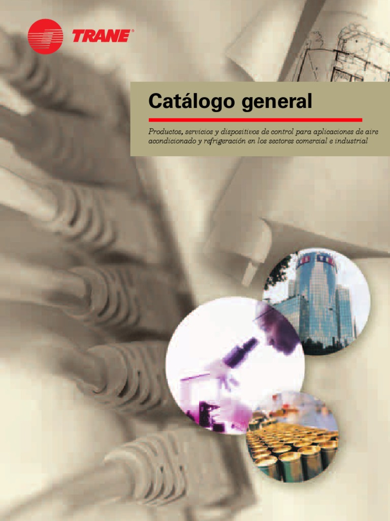 Catalogo Trane | PDF | Hvac | Ingeniería de confiabilidad