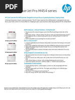 HP Color Laserjet Pro MFP 4303Dw Printer: Data Sheet | PDF | Image ...