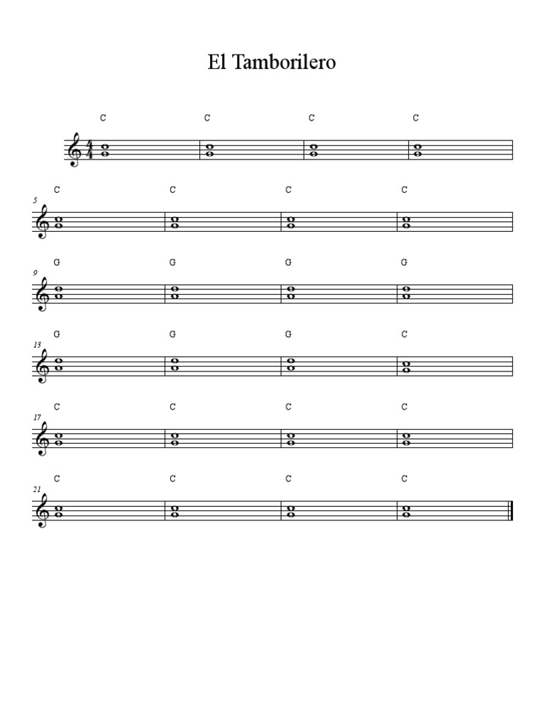 El Tamborilero PDF | PDF