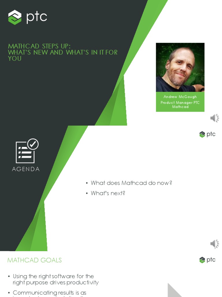 Mathcad Steps Up: What'S New and What'S in It For You: Andrew Mcgough ...