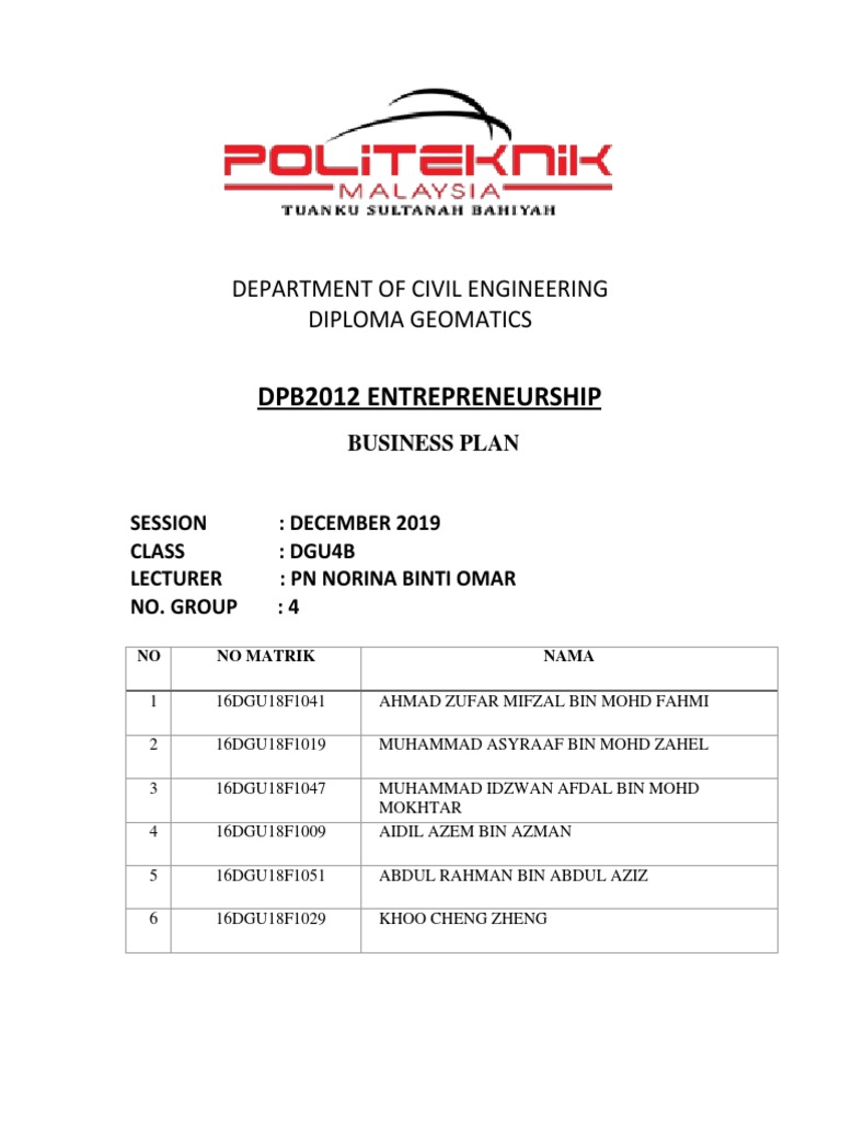 Business Plan Report | PDF