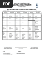 Mapa Curricular Bachillerato General Validado 2023 | PDF