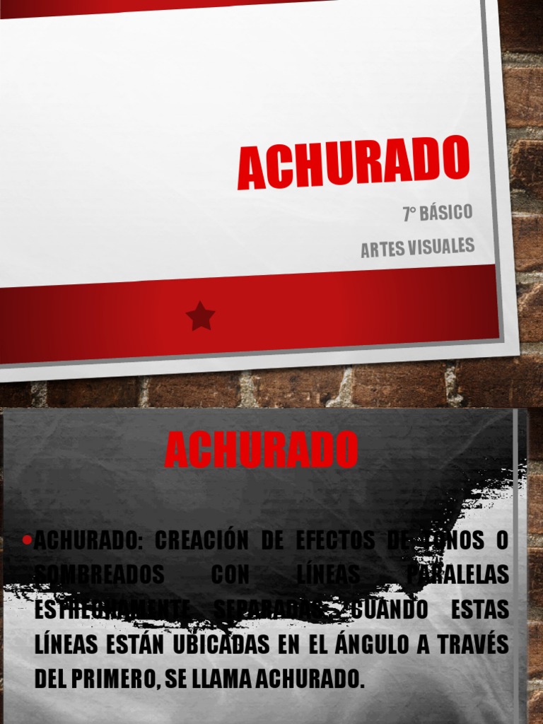 Técnica Achurado | PDF | Hogar, jardinería y bricolaje