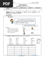 Guía de Sinónimos y Antónimos 2º Grado | PDF