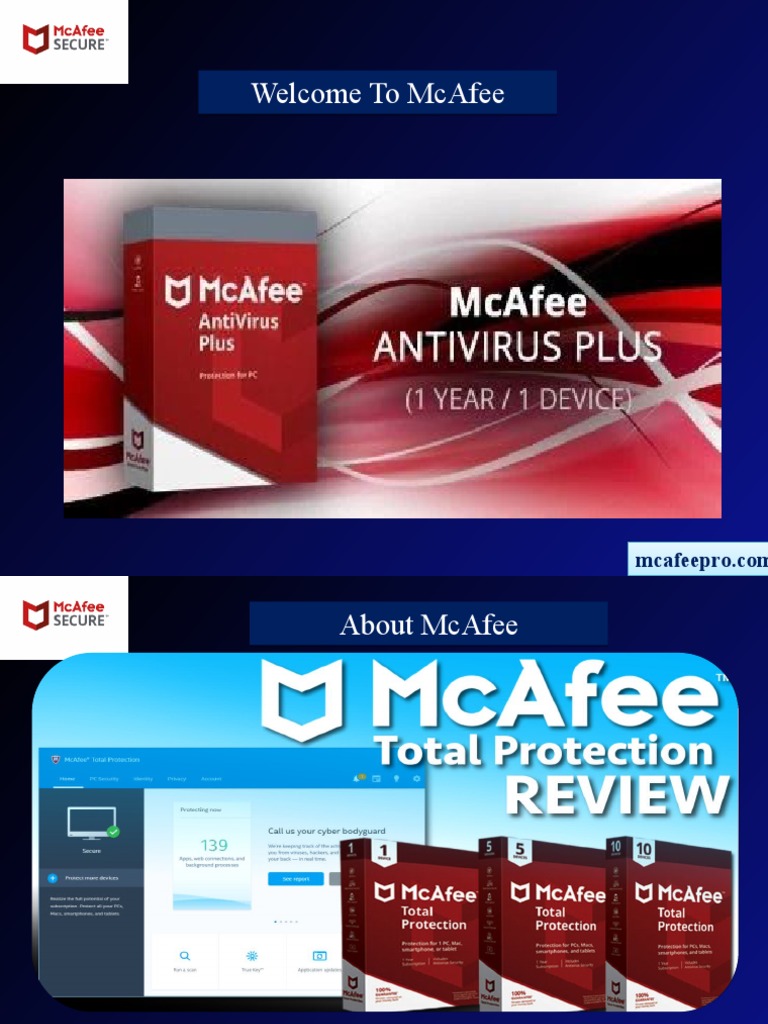 Mcafee Antivirus Login | PDF