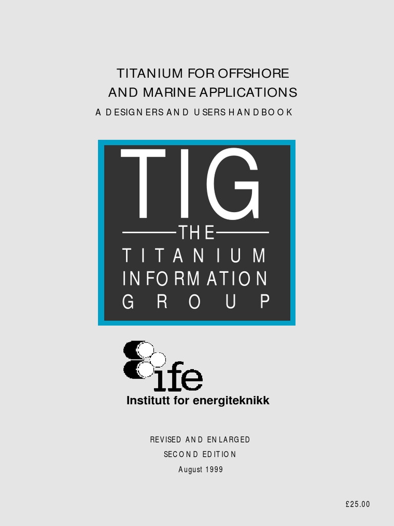 Titanium For Offshor and Marine Applications | PDF | Titanium | Pipe ...