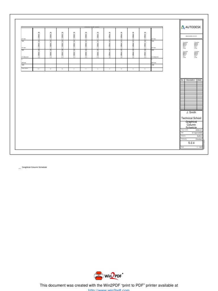 Graphical Column Schedule-02-05-2019-01-28-38-738 AM | PDF | Publishing ...