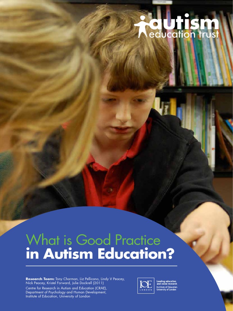What Is Good Practice in Autism Education | PDF | Autism | Autism Spectrum
