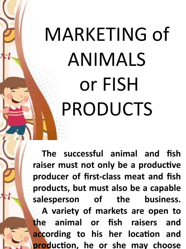 Marketing Strategies for Animal and Fish Products | PDF | Law | Wellness