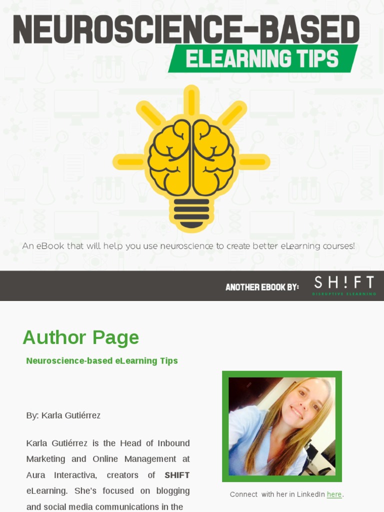 Neuroscience Tips for eLearning Design | PDF | Career & Growth | Self ...