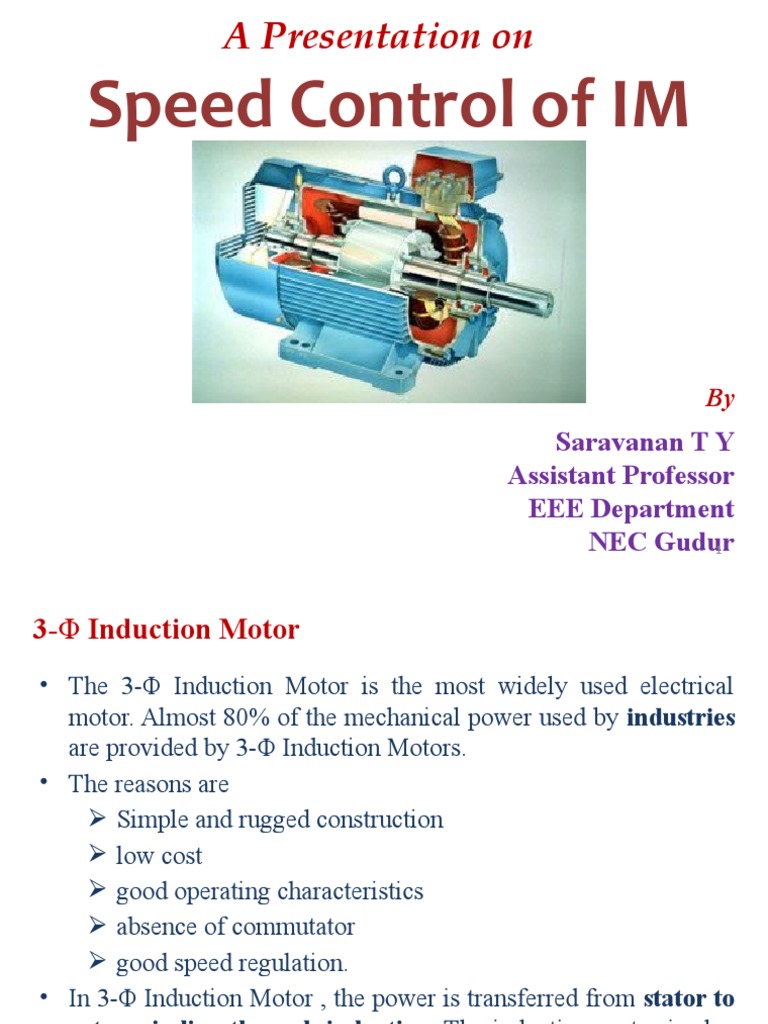 Control of Induction Motors | PDF | Power Inverter | Electric Motor