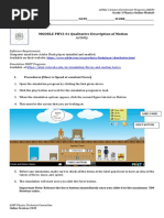 PhET - Forces Motion Basics in html5 10.3.17 | PDF | Force | Mass