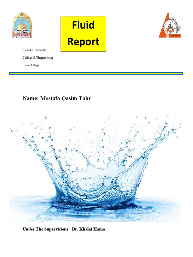 Fluid: Name: Mostafa Qasim Tahr | PDF | Nozzle | Gas Technologies