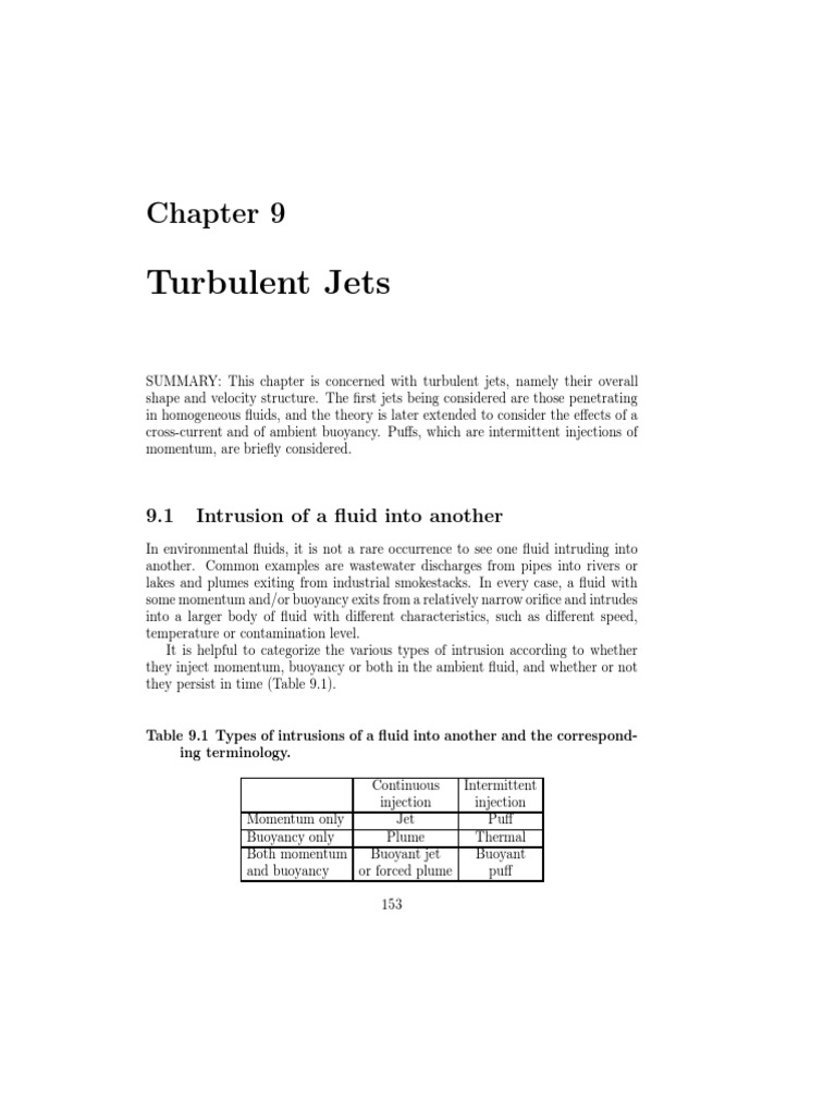Chap9 PDF | PDF | Turbulence | Velocity