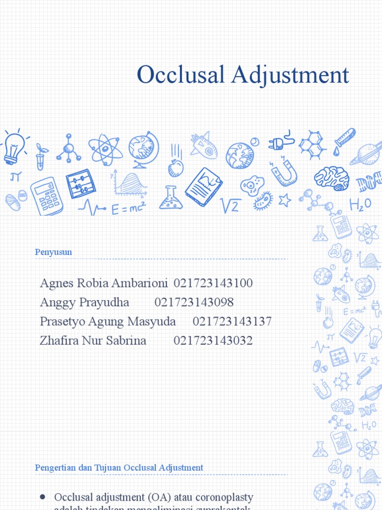Occlusal Adjusment | PDF