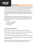 Sample Cover Letter For Bid Proposal | PDF | Request For Proposal | Résumé