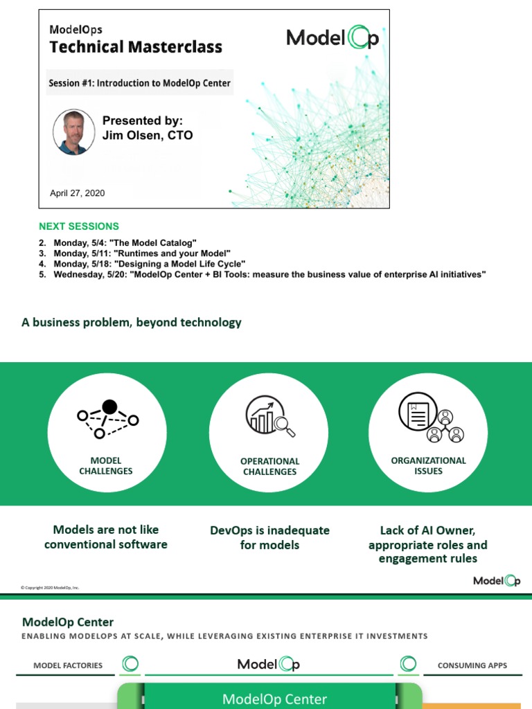 Presented By: Jim Olsen, CTO: April 27, 2020 | PDF | Information ...