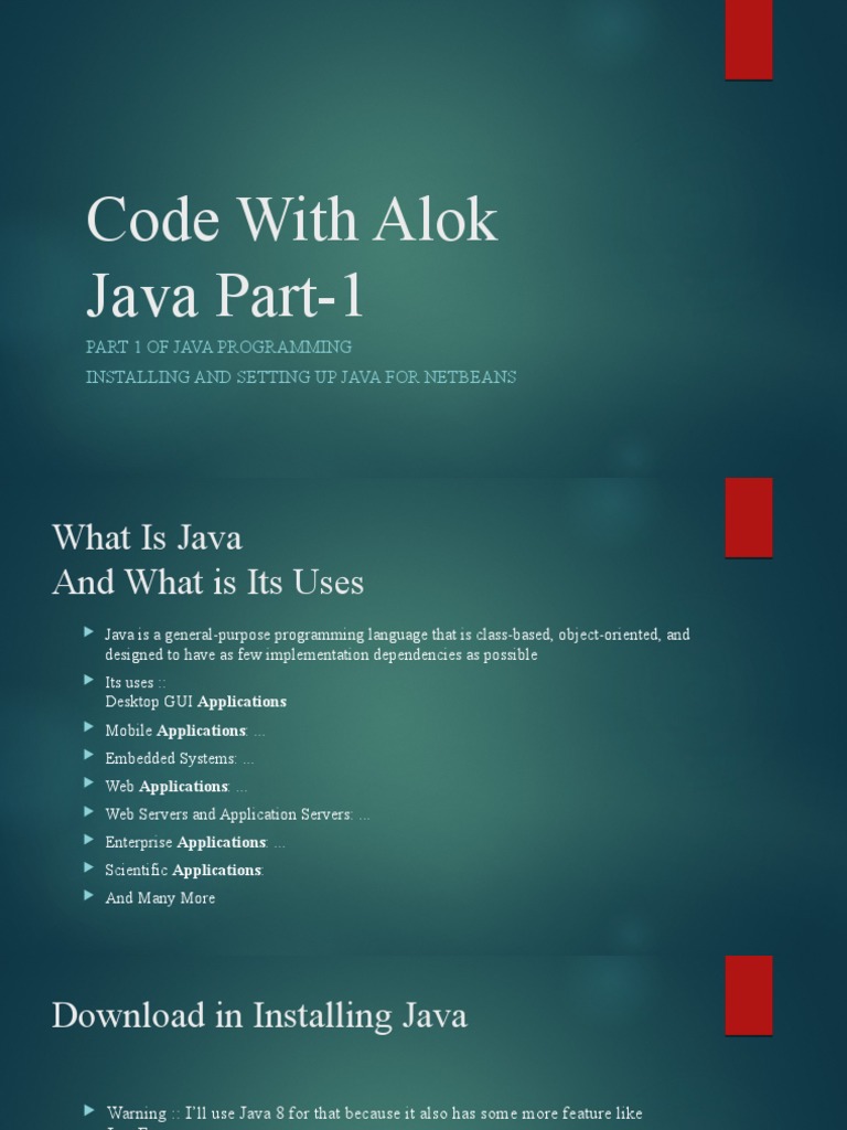 Java Setup Guide for Beginners | PDF | Computers