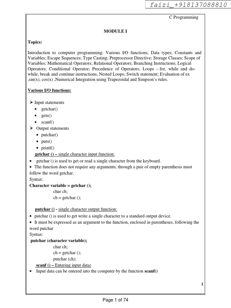 CP Full | PDF | Data Type | Control Flow