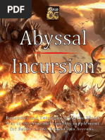 Avernus Encounter Guide for D&D 5E | PDF | Leisure | Nature