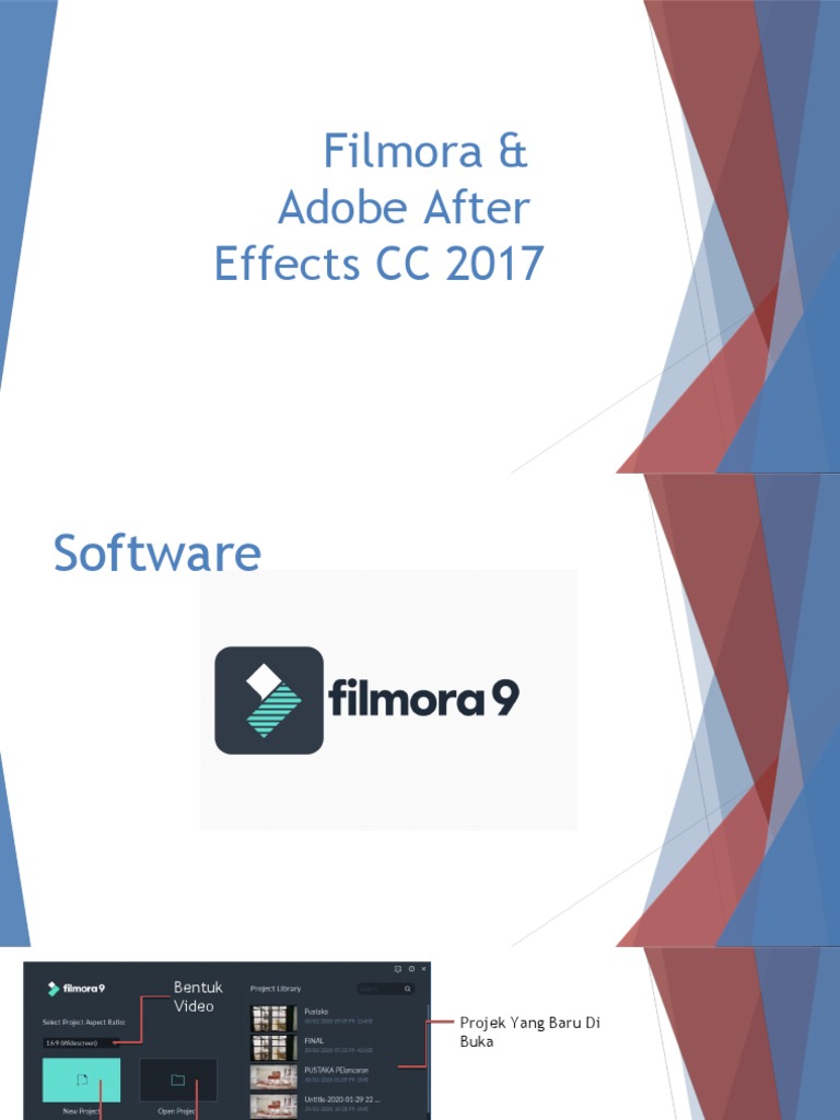 Filmora & Adobe After Effects | PDF | Seni