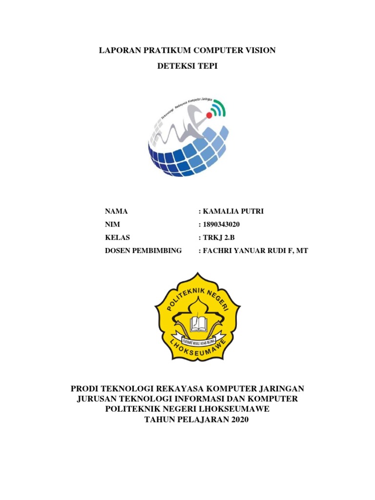 Laporan Deteksi Tepi Computer Vision | PDF