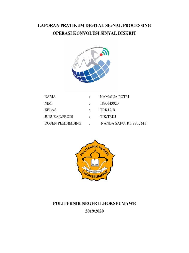 Laporan DSP Modul 07 | PDF | Metode & Bahan Ajar | Komputer