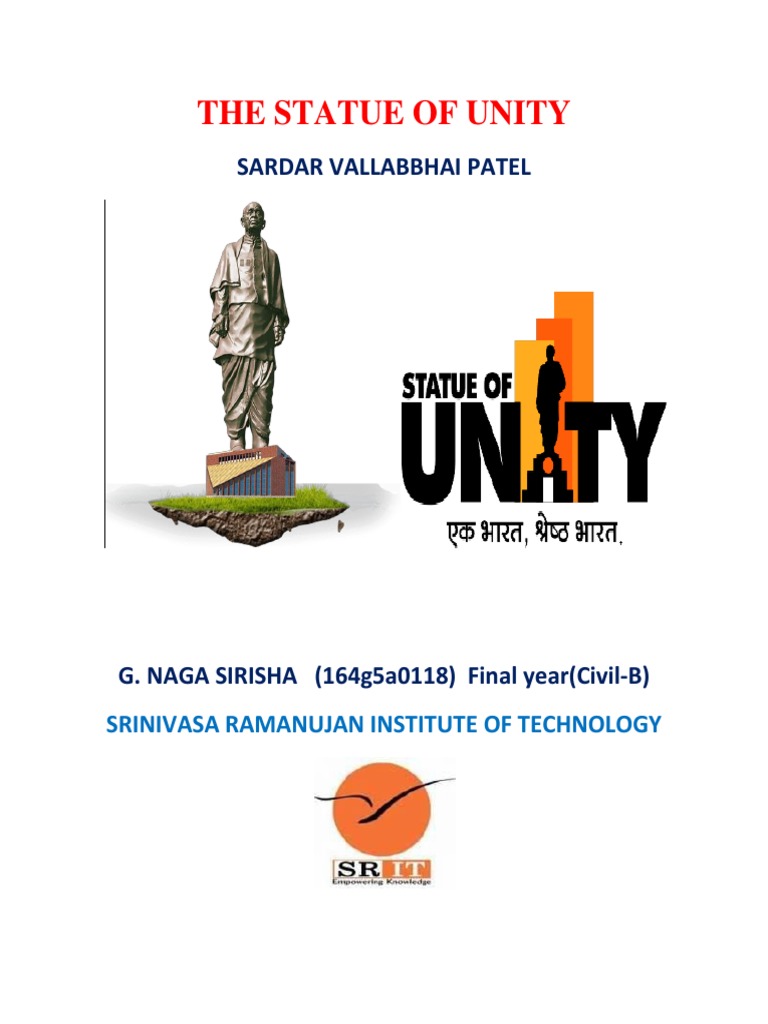 Statue of Unity Project PDF | PDF | Nature