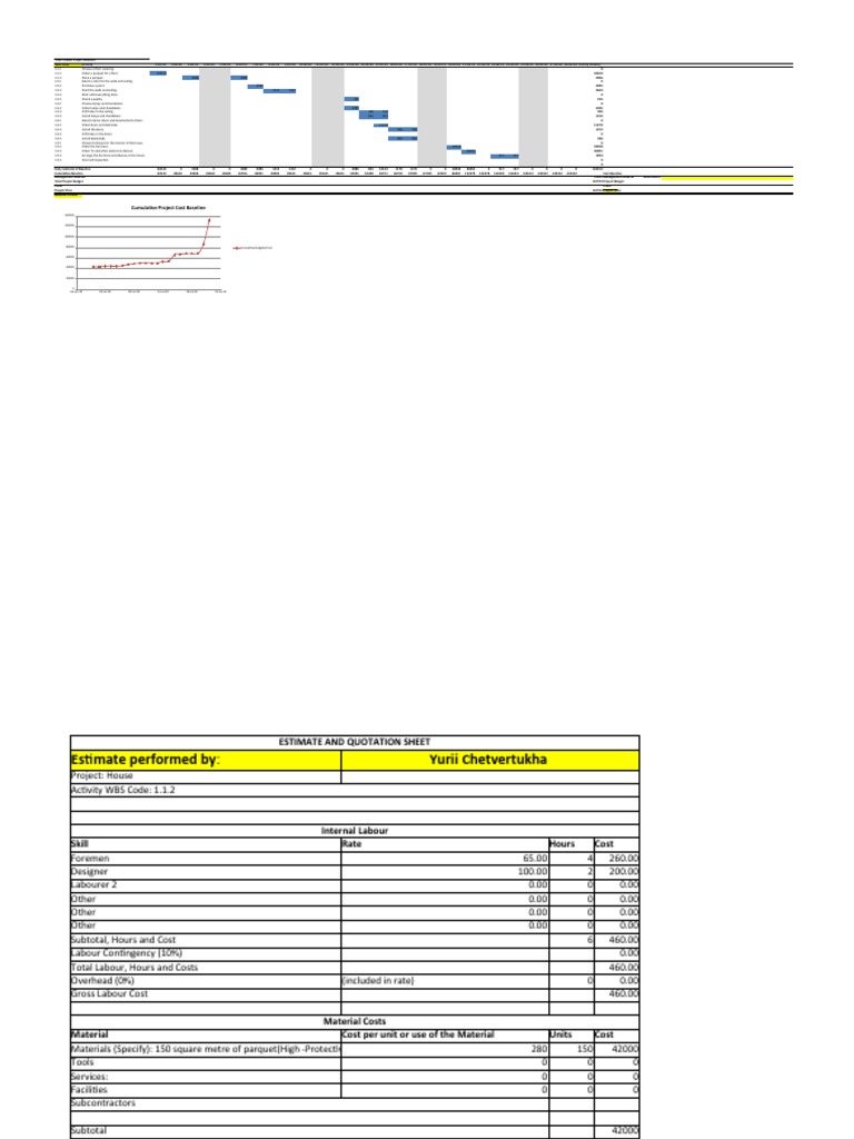 Time Phased Budget Overview | PDF | Business