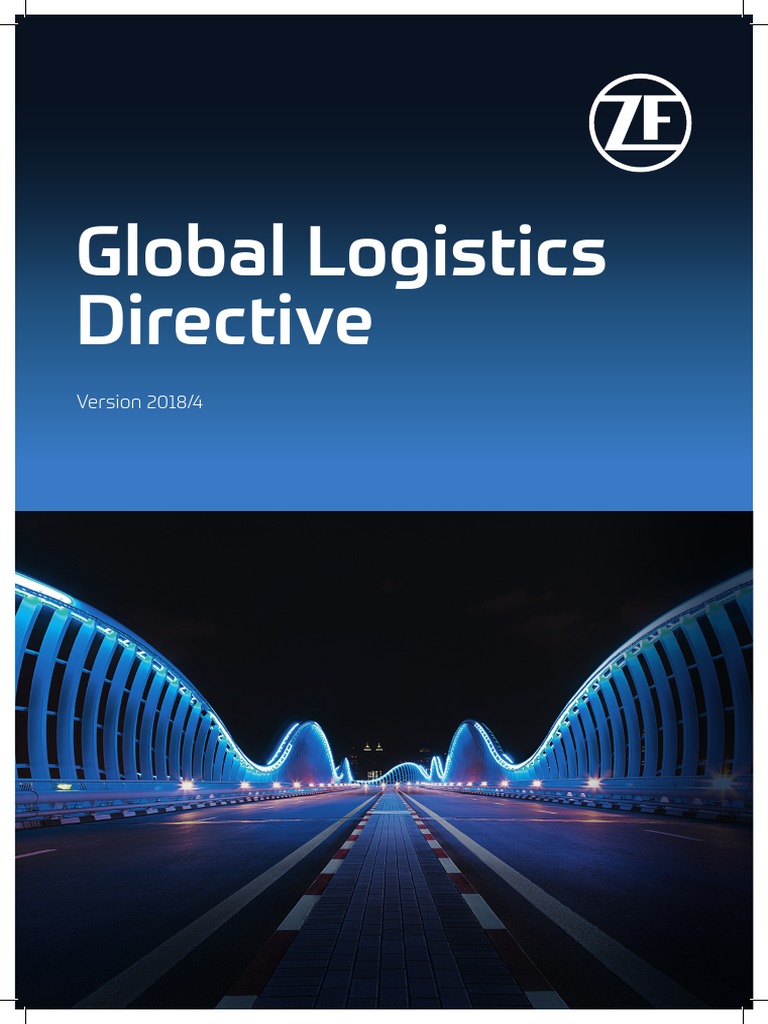 Global Logistics Directive Version 20184 English - 20200626 PDF | PDF ...