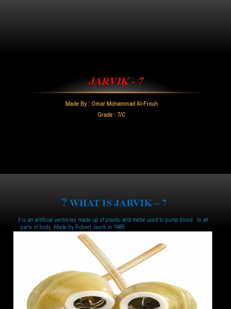 Overview of the Jarvik-7 Heart | PDF | Home & Garden