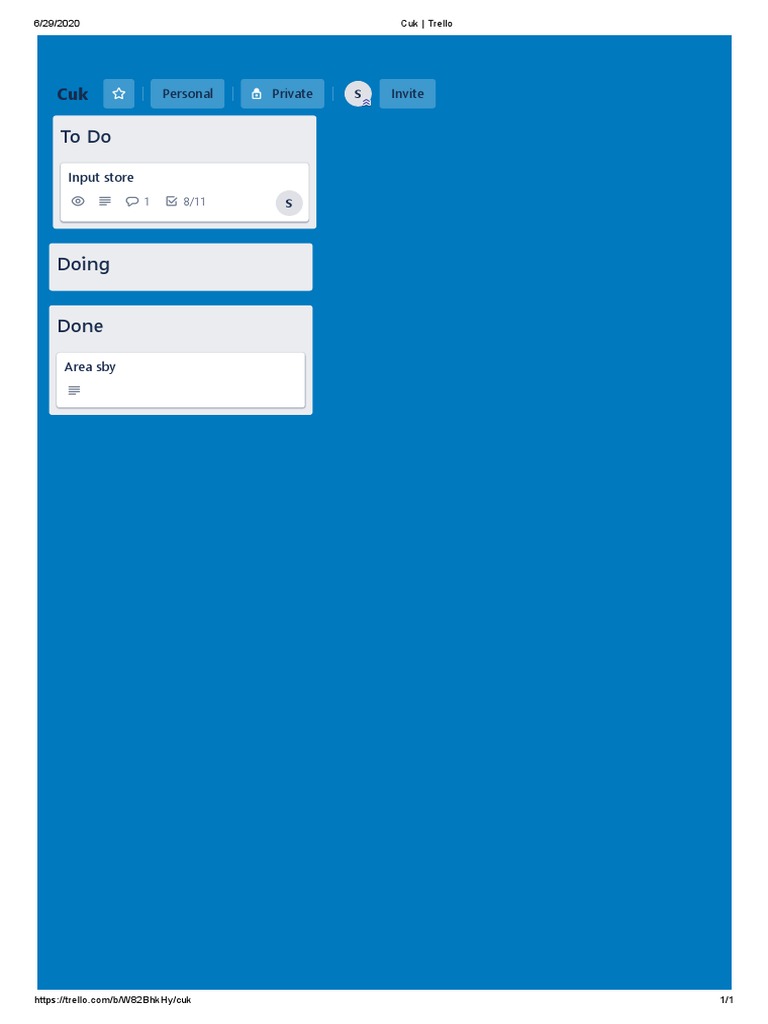 Cuk - Trello PDF | PDF