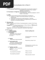 Detailed Lesson Plan in Filipino Grade 5 | PDF