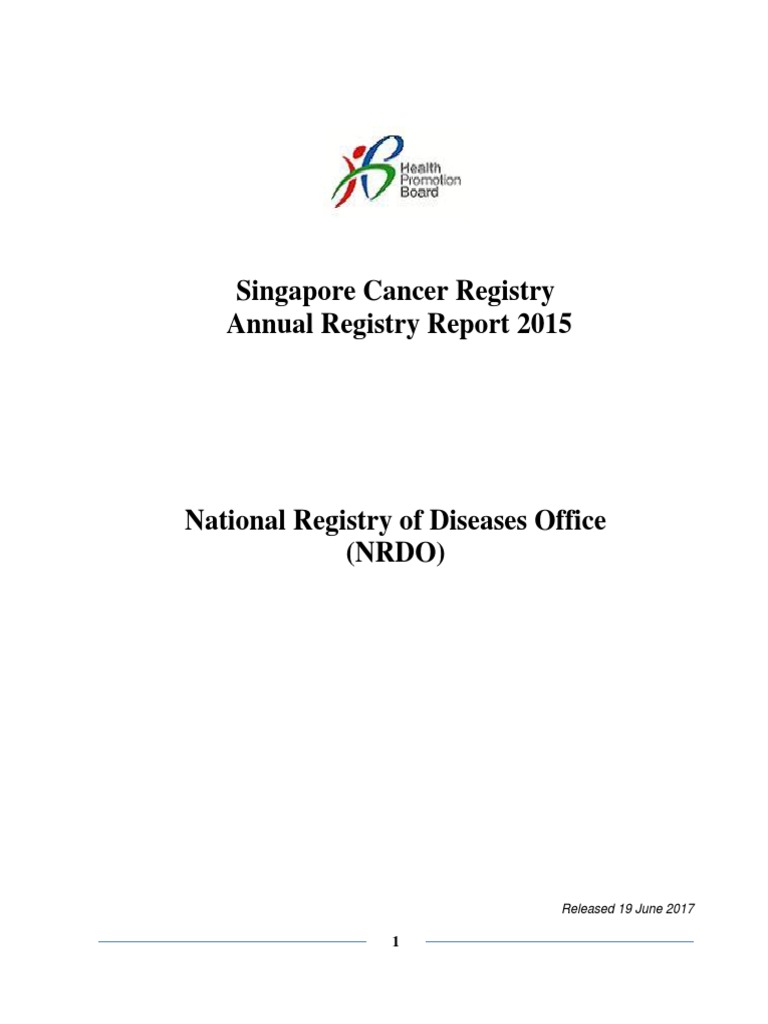 Cancer Registry Annual Report 2015 - Web | PDF | Lymphoma | Cancer